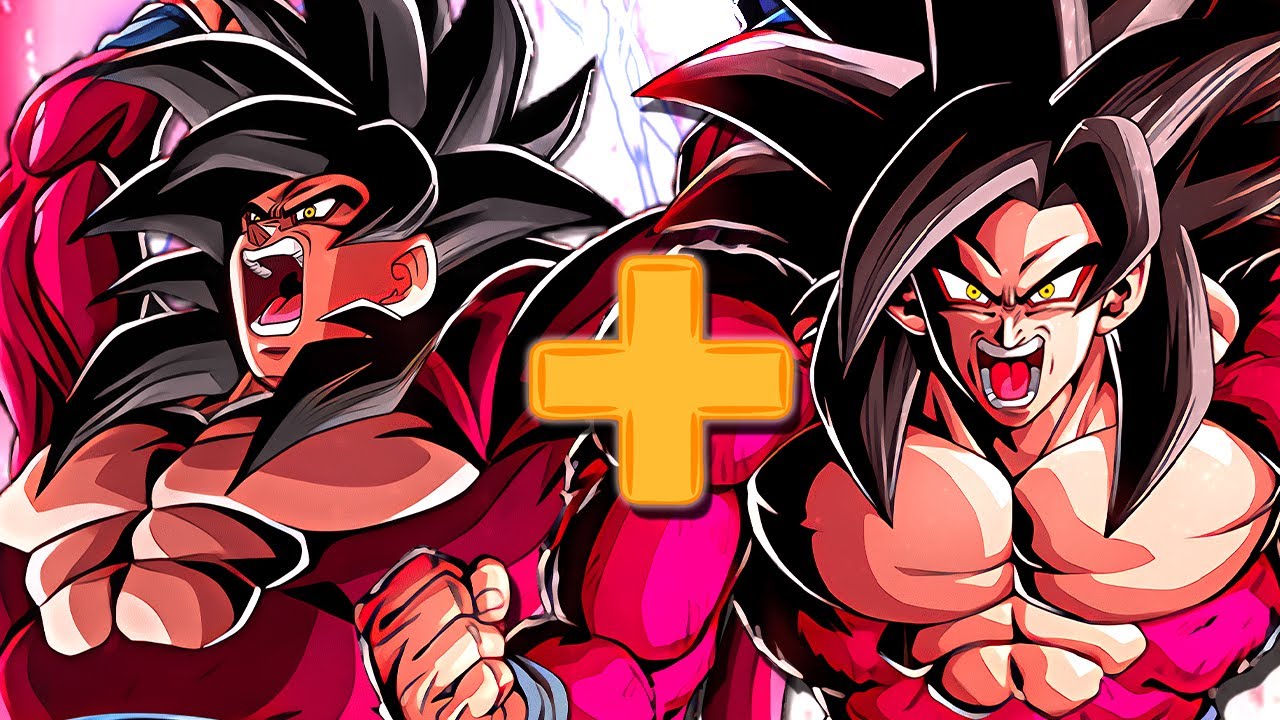 AGL LR SSJ4 GOKU + INT LR FULL POWER SSJ4 GOKU! (DBZ: Dokkan Battle ...