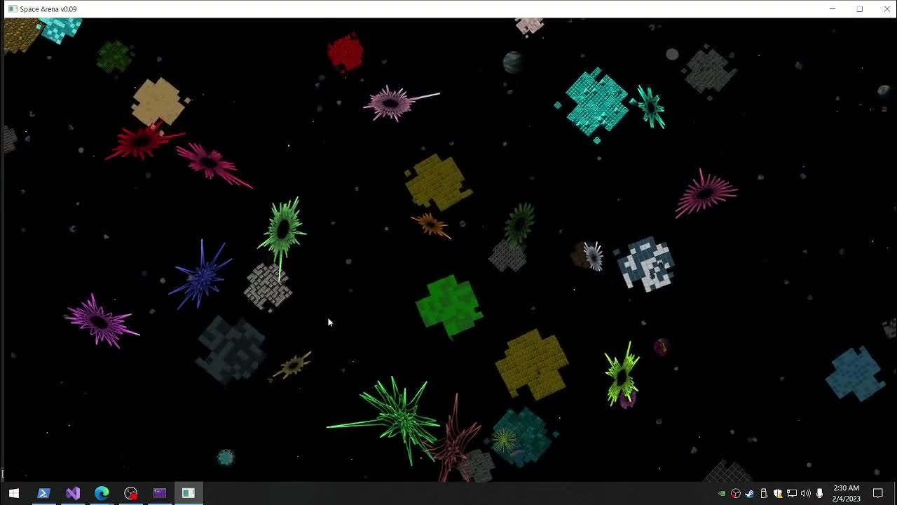 Quick look at the Asteroids Game: C++/OpenGL, chatGPT, CodinGame, source code/demos on Ko-Fi ...