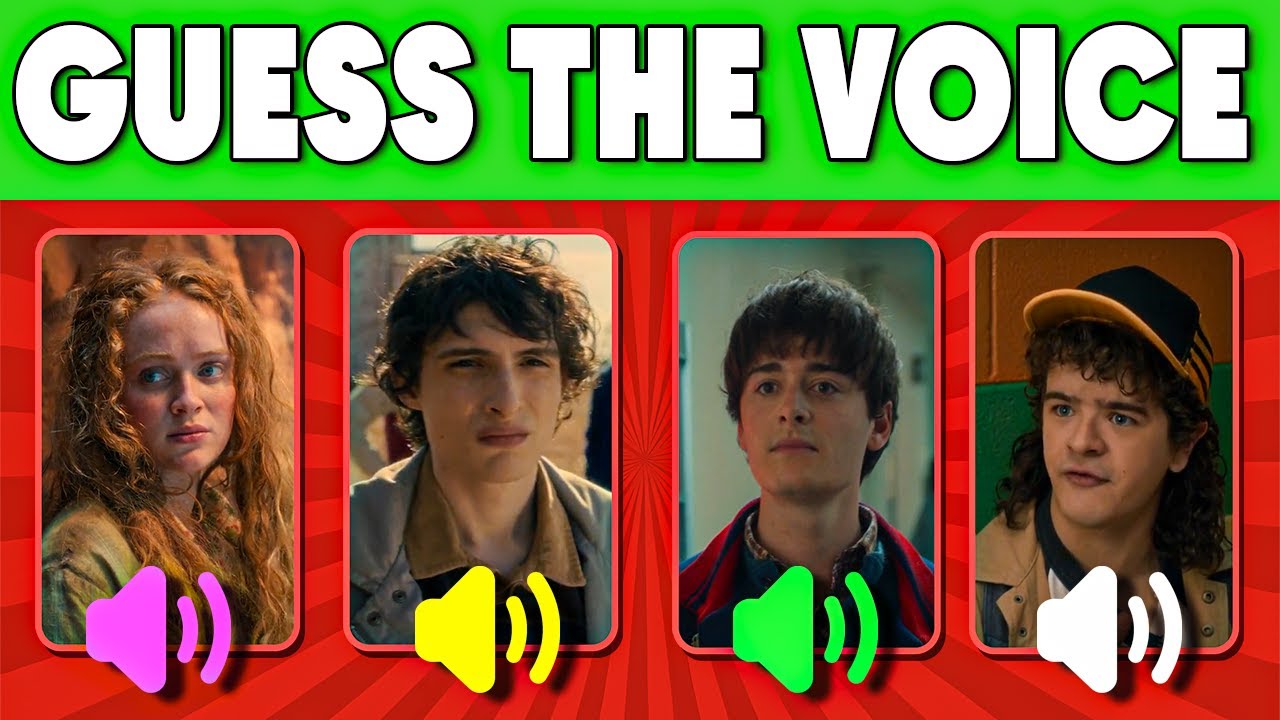 Only Real Fans Can Name These Stranger Things Voices! - YouTube