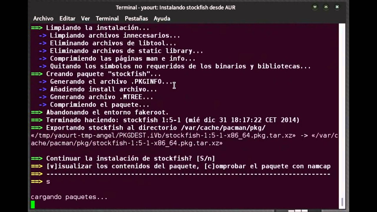 Install (Instalar) Scid & Stockfish - Arch Linux / Manjaro - YouTube