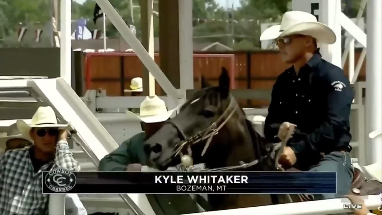 Kyle Whitaker | 2023 Cheyenne Frontier Days - YouTube