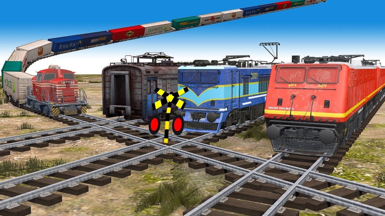 [Railroad crossing] Keikyu and Yamanote line trains running on bumpy - Railroad Crossing ...