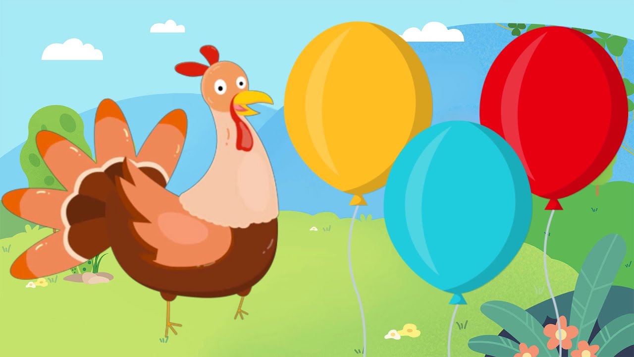 Colored Chicken Eggs. Chicken Voice. Kids Songs Nursery Rhymes ...