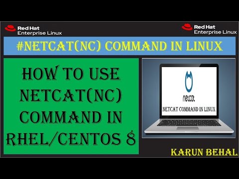 How to Use Netcat or NC Command in RHEL-8 With Examples[Hindi]By Karun Behal - YouTube