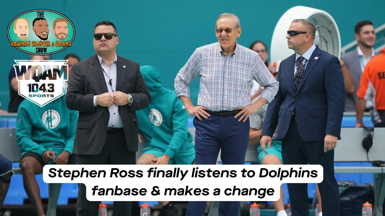 Final straw for Stephen Ross to fire Grier had to be Ravens fans taking ...