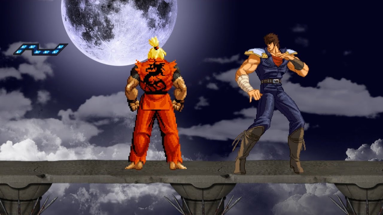 DRAGON KEN vs KENSHIRO - The most epic fight ever made! - YouTube