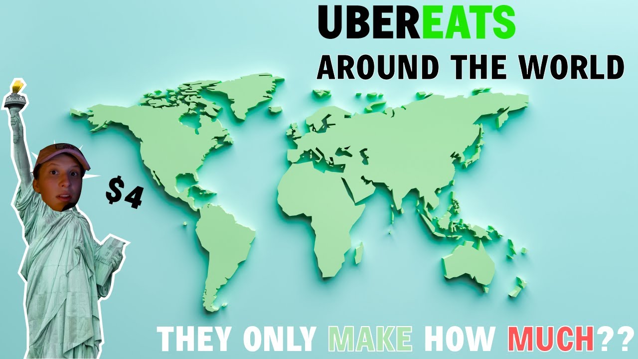 What Do Drivers In Other Countries Deal With? || UBER EATS ACROSS THE ...