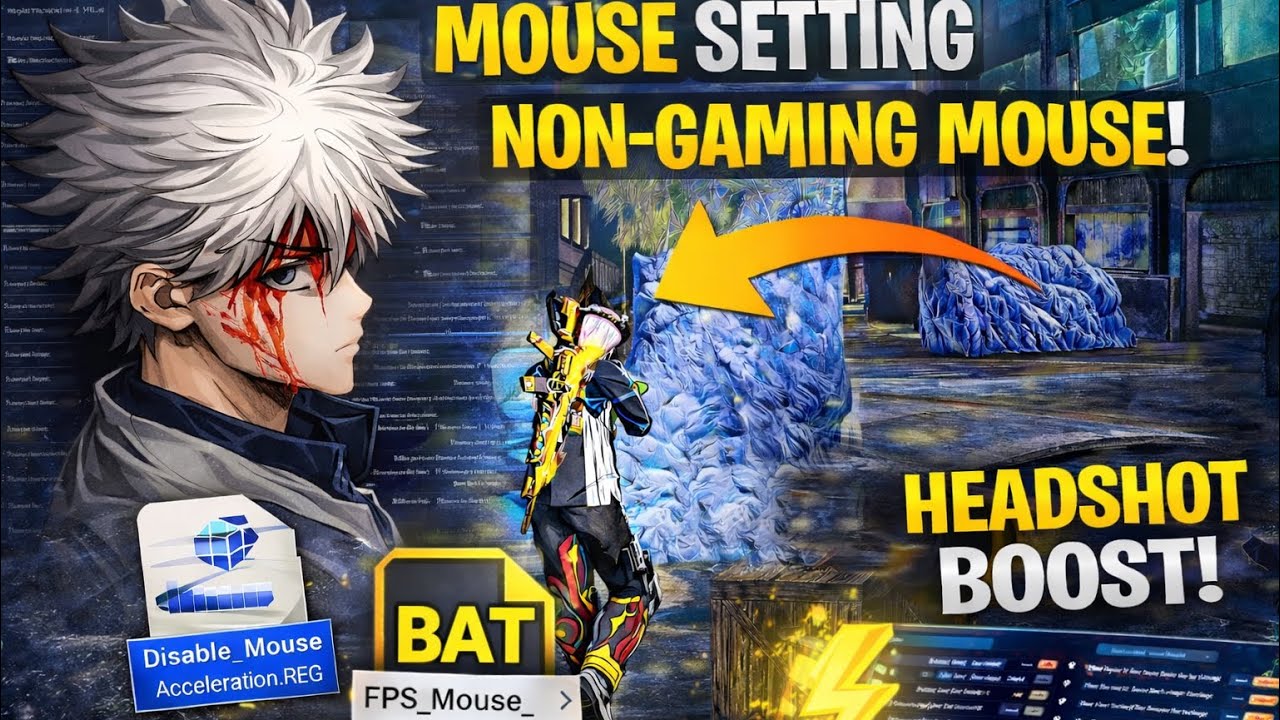 Abnormal Headshots PERFECT REGEDIT + Ultra FPS 🚀 Bluestacks / MSI 5 ...