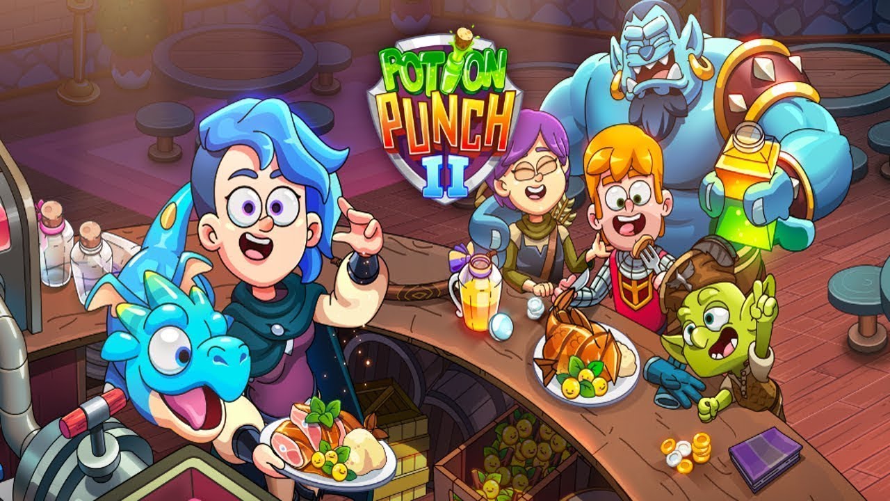 🍦 Potion Punch 2 🍗 Aventuras culinarias de fantasía 🍺 Gameplay Español ...