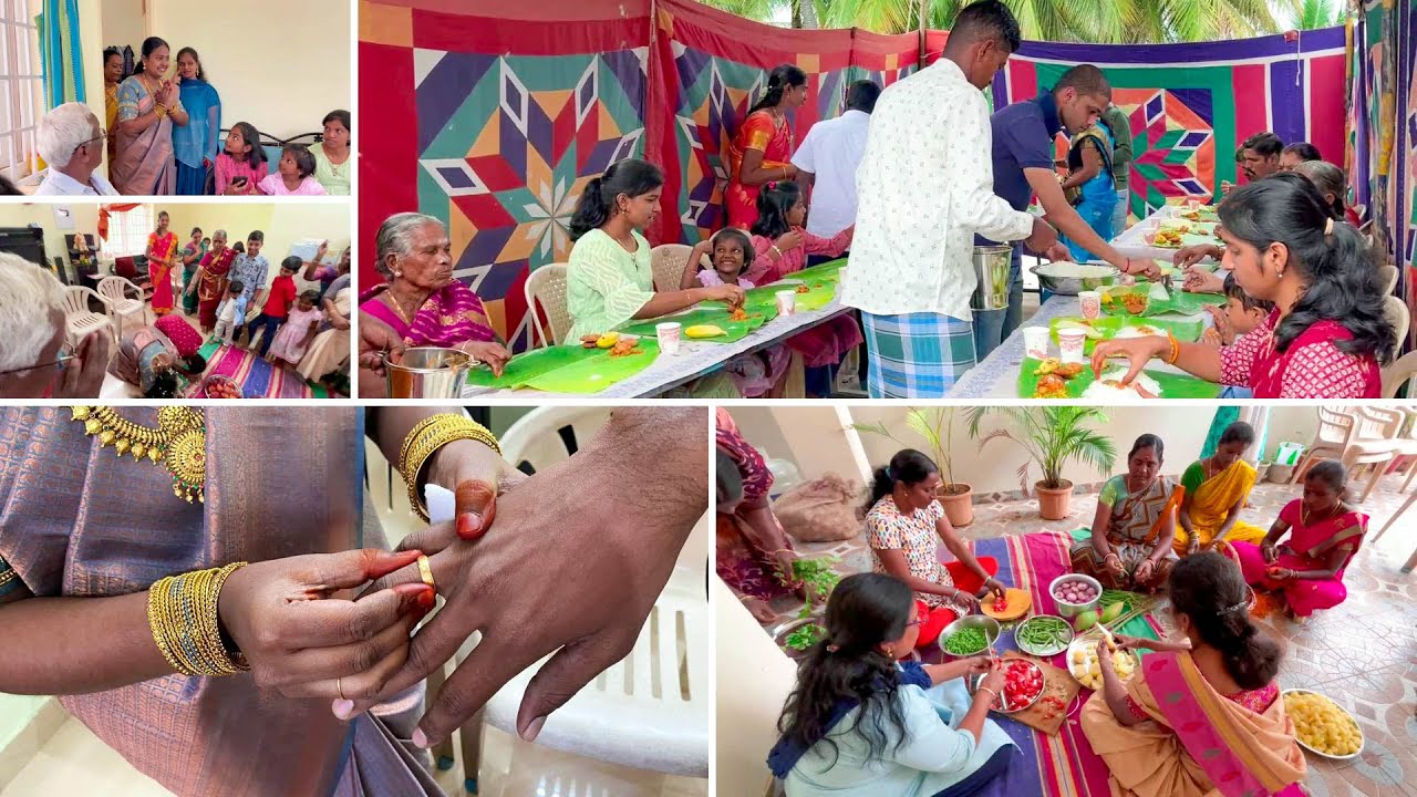 💕Poo Vaikura Function | Flower Ceremony | பூ வைக்கும் Function ...