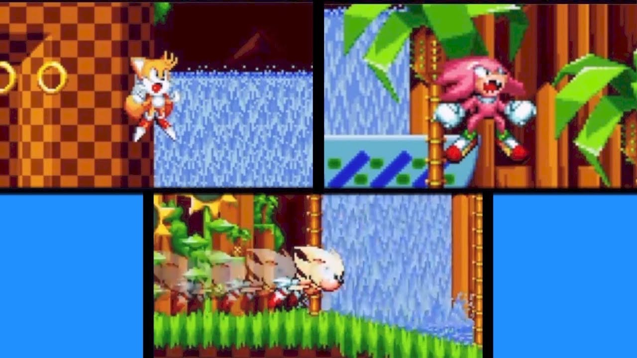 Sonic Mania - Super Sonic, Super Tails, and Super Knuckles Gameplay ...
