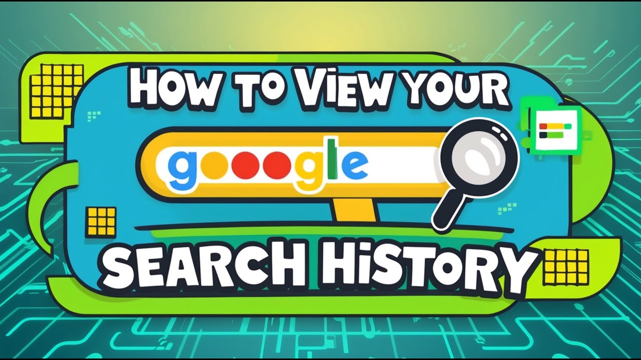 How to view your google search history - Easy Steps - YouTube
