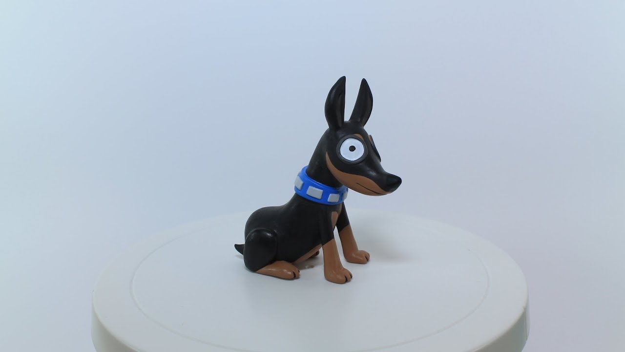 3D Dog Model - Clay Creation Process - YouTube