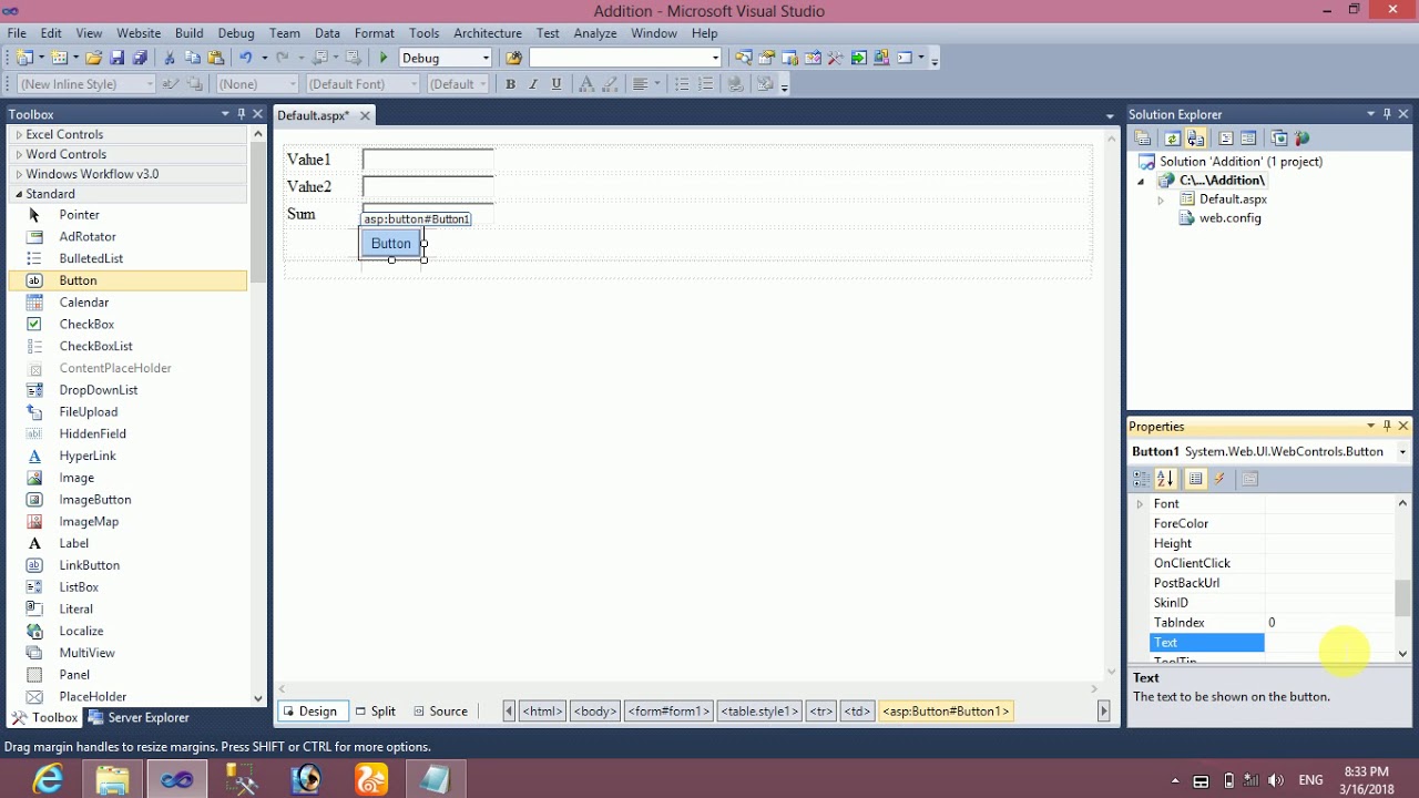 How To Add Two Number In Asp YouTube How To Add Two Number In Asp YouTube