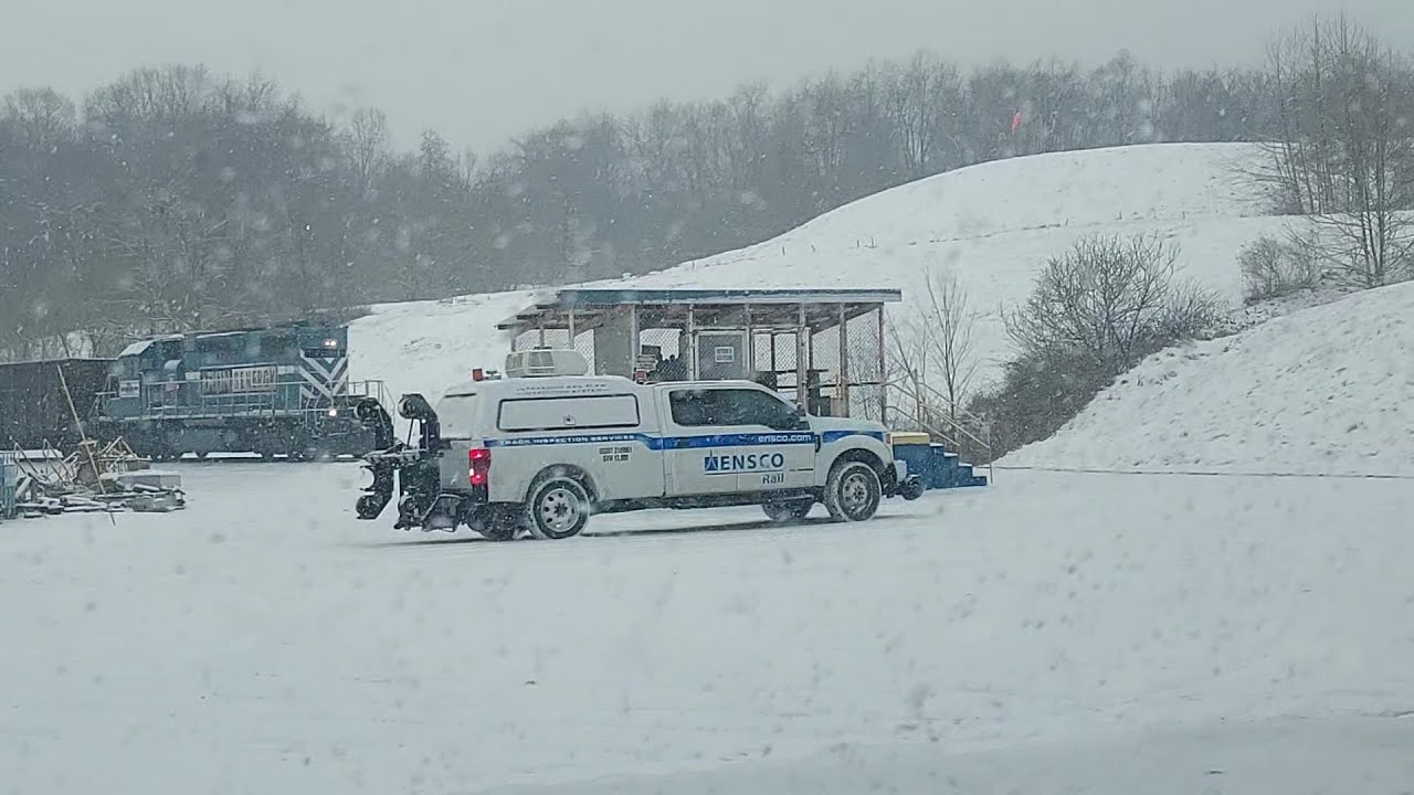 Cold Weather Train Problems plus Ultrasonic Rail Testers - YouTube