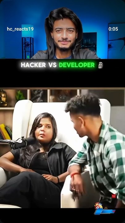 Hacker VS. Developer #youtube #shorts #gyangamingfactsfunny YouTube videos - YouTube