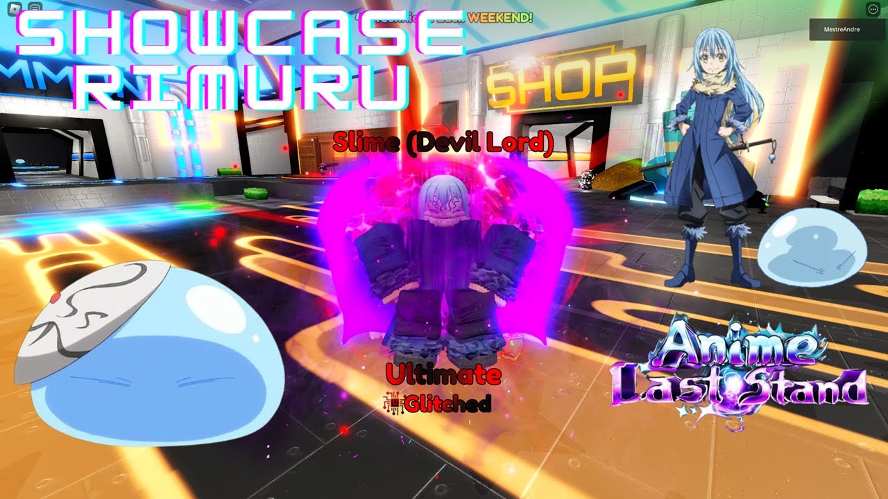 SHOWCASE GLITCHED RIMURU ULTIMATE ALS - YouTube