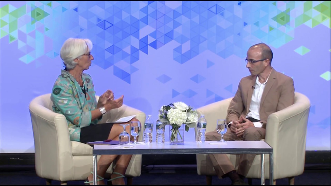 Yuval Noah Harari In Conversation with Christine Lagarde - YouTube
