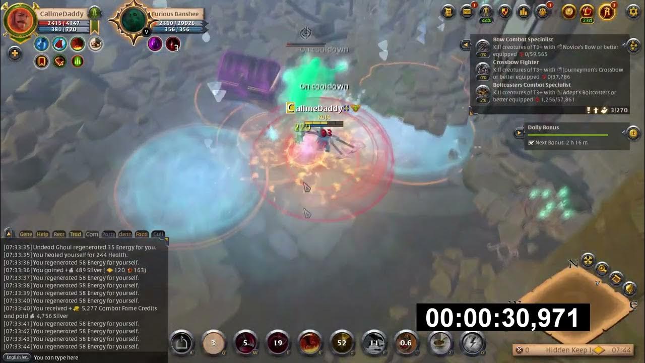 t5 undead GROUP BOSS killed in 35 sec SOLO! Albion Online - YouTube