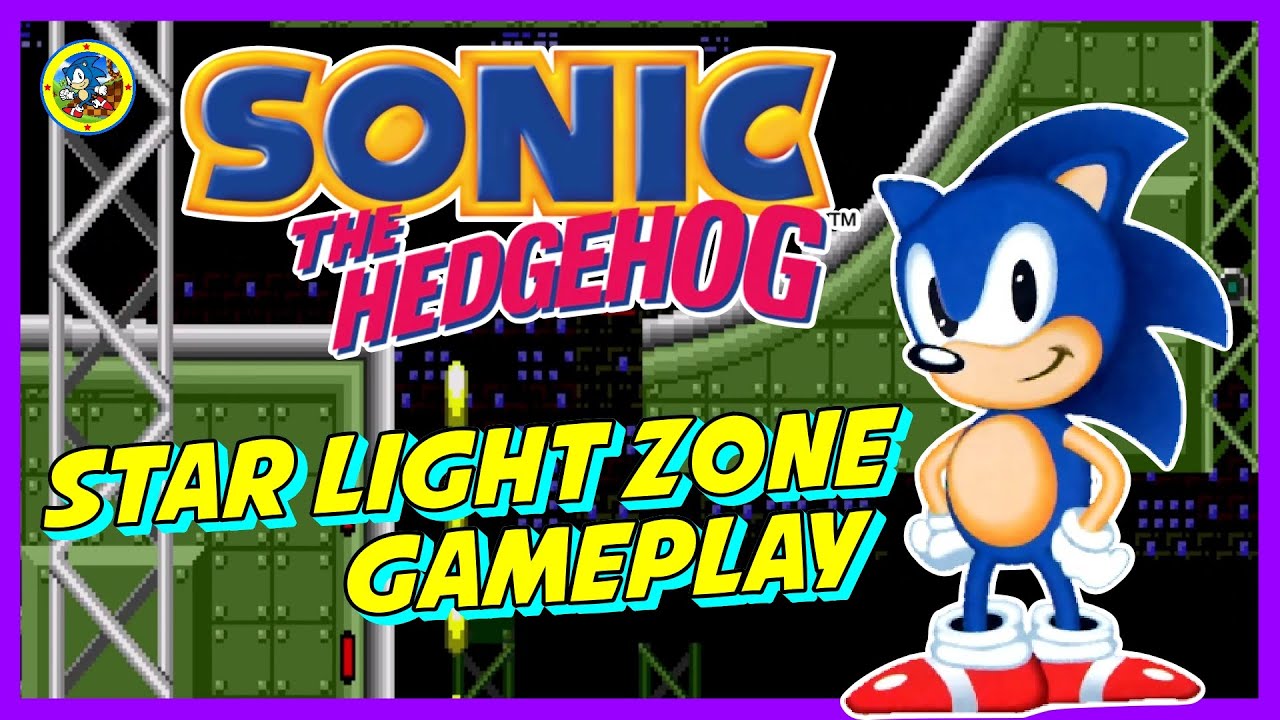 Sonic The Hedgehog STAR LIGHT ZONE Walkthrough - YouTube