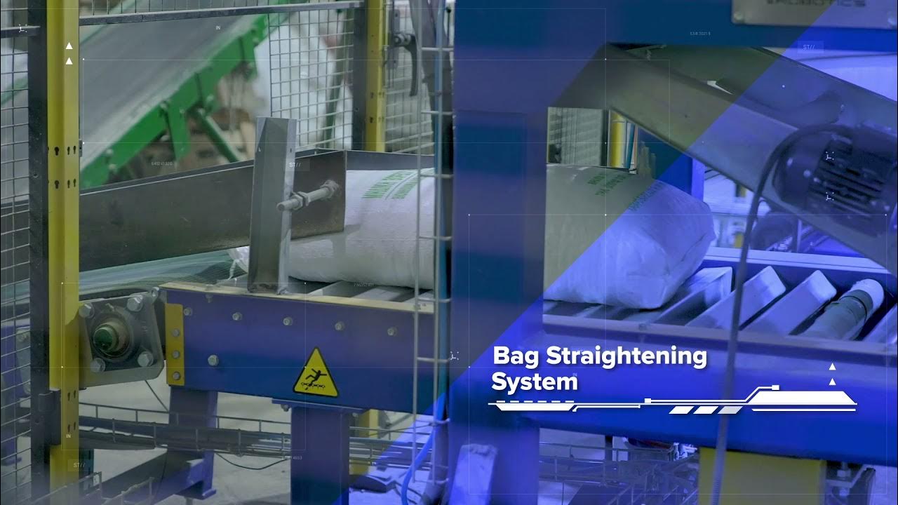 GIZELIS ROBOTICS - Robotic Sack Palletizing Systems - YouTube