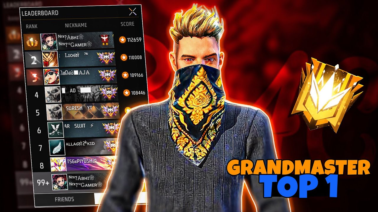 🔴[Live] Dominating Top 1 Grandmaster V Badge Lobby🗿😤Serious Grandmaster ...