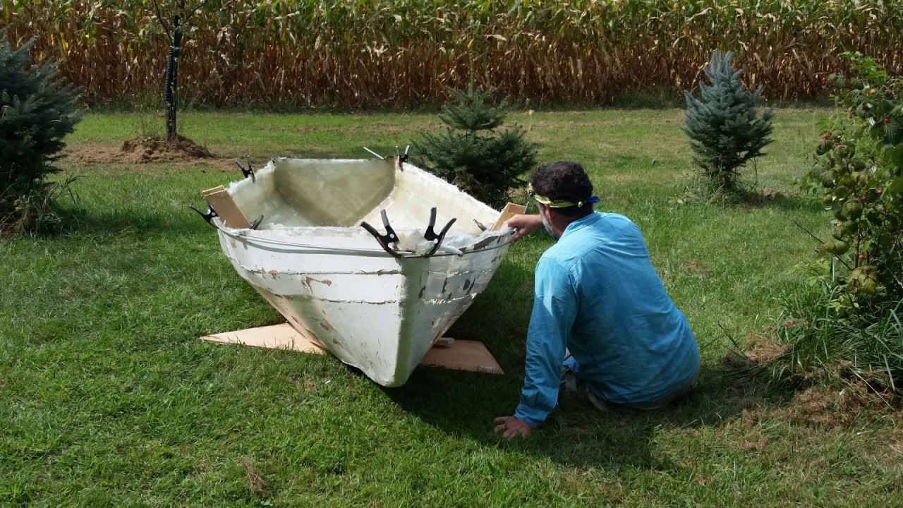 Building the 12 foot nesting Swampscott dory tender - YouTube