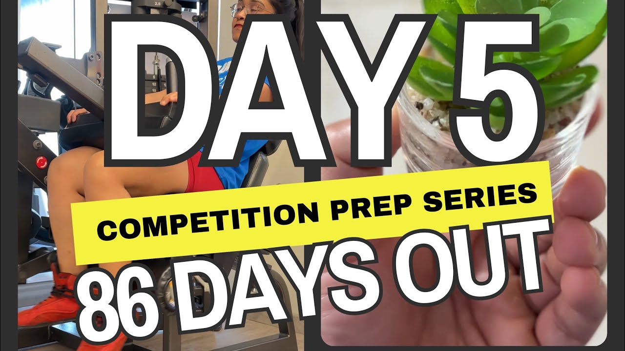Day 5 | 'Road To Pro' Prep Series | 86 Days Out Bodybuilding ...