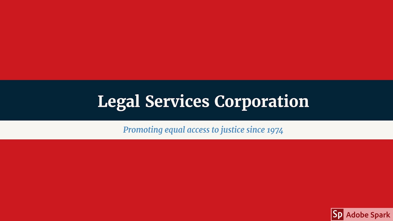 Legal Services Corporation Live Stream - YouTube