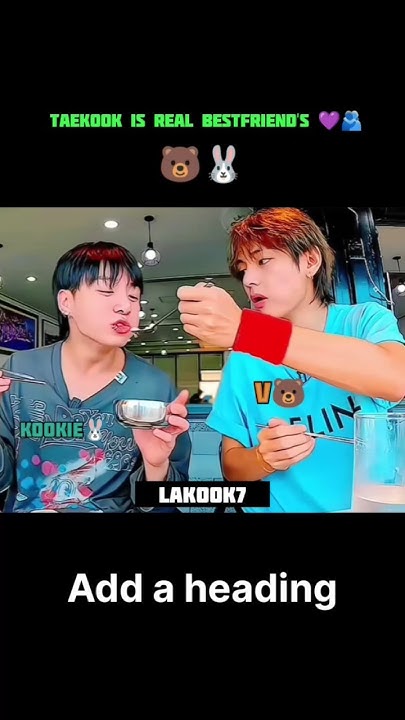 BTS Old Taekook moment 🥰#bts Jungkook🐰and V🐻 Cute boy's 💜#viralvideo #shorts #fyp #btsshorts # ...