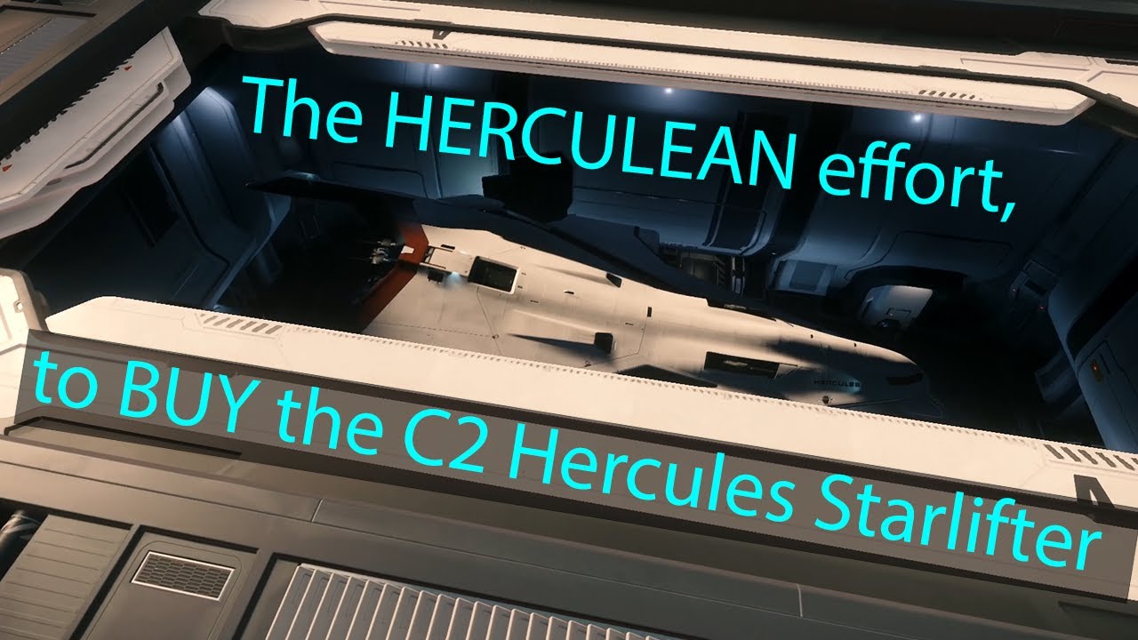 Taking to the GRIND to buy the C2 Hercules, going from 2 mil to 5 mil ...