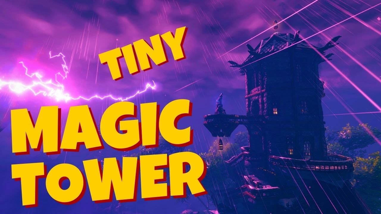 Valheim Tiny Mage Tower survival build - YouTube