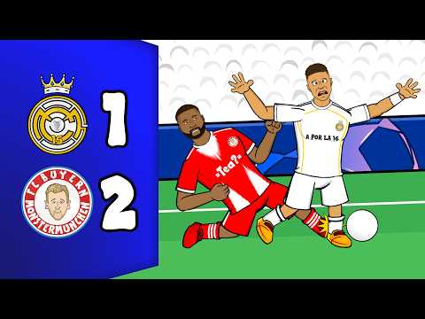 BAYERN BASH MADRID🔥 Real Madrid 1-2 Bayern Munich (Champions League Highlights)