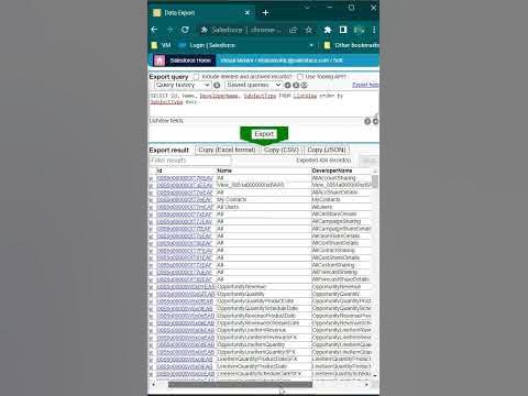 Query all List View together #inSalesforce - YouTube