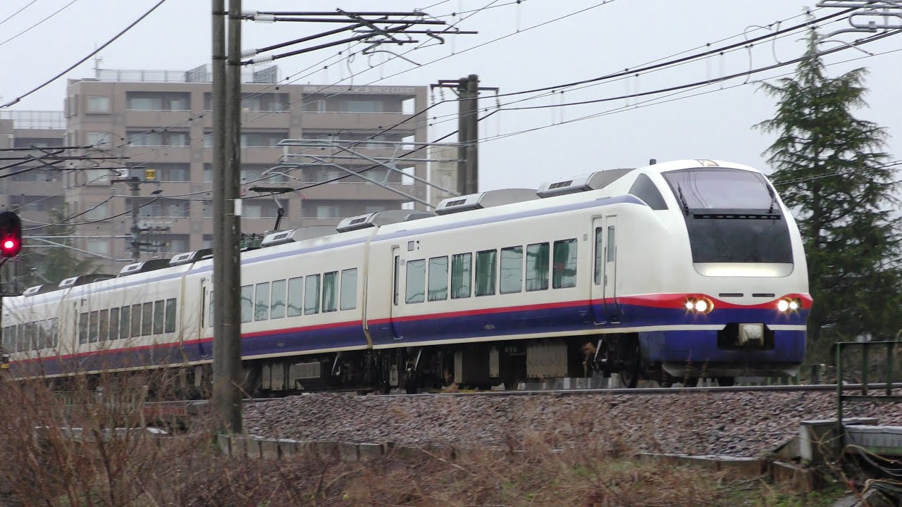 特急しらゆき2号【4K】E653系H204編成52M - YouTube