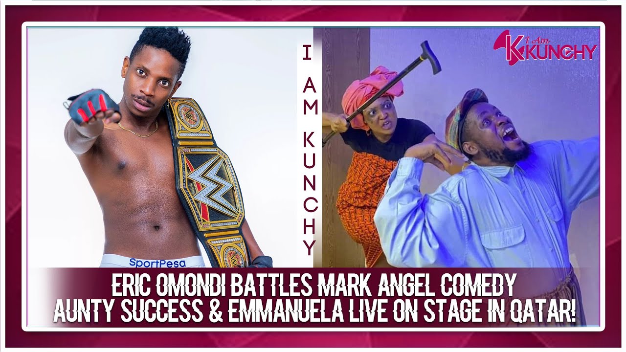 ERIC OMONDI BATTLES MARK ANGEL COMEDY AUNTY SUCCESS & EMMANUELA LIVE ON ...