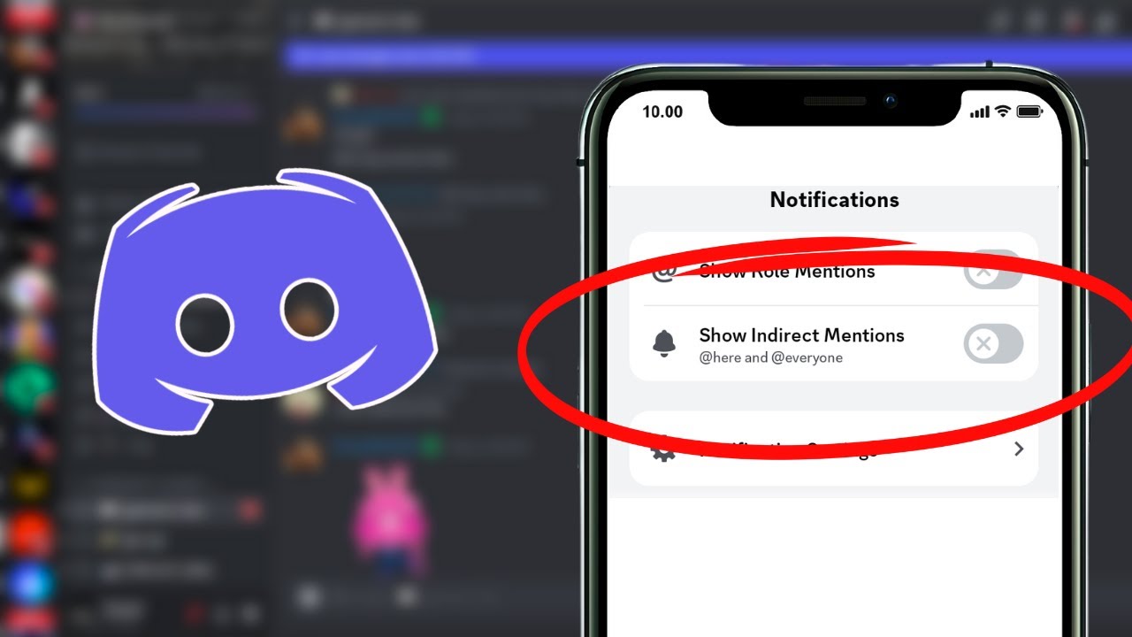 HOW TO FILTER INDIRECT ROLE MENTION MESSAGES ON DISCORD - YouTube