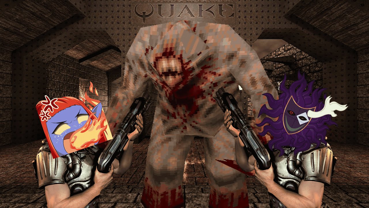 TWO FRIENDS AND A BUNCH OF DEMONS! | Quake - YouTube