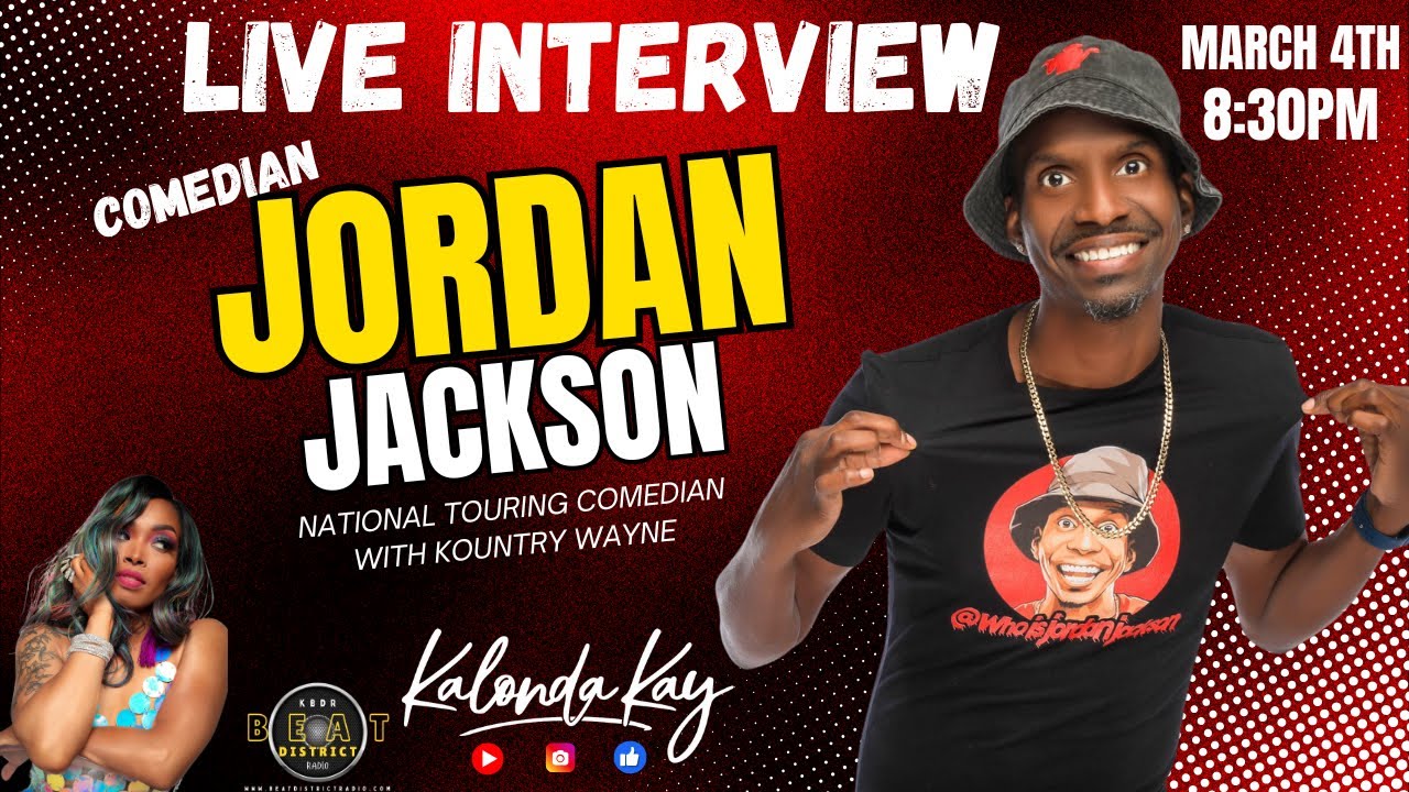 🎤EXCLUSIVE INTERVIEW with Comedian Jordan Jackson 🔥🎤 - YouTube