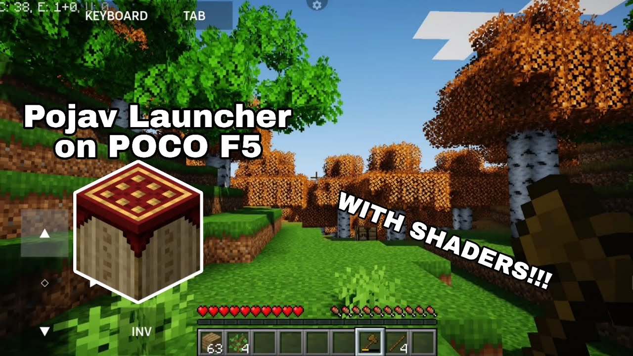 Pojav Launcher with SHADERS on POCO F5!!! - YouTube