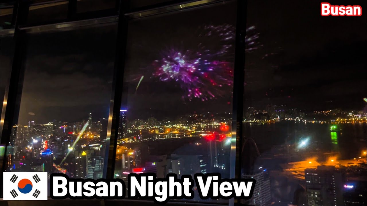 [Korea108] Amazing Busan Night View from Diamond Tower - YouTube