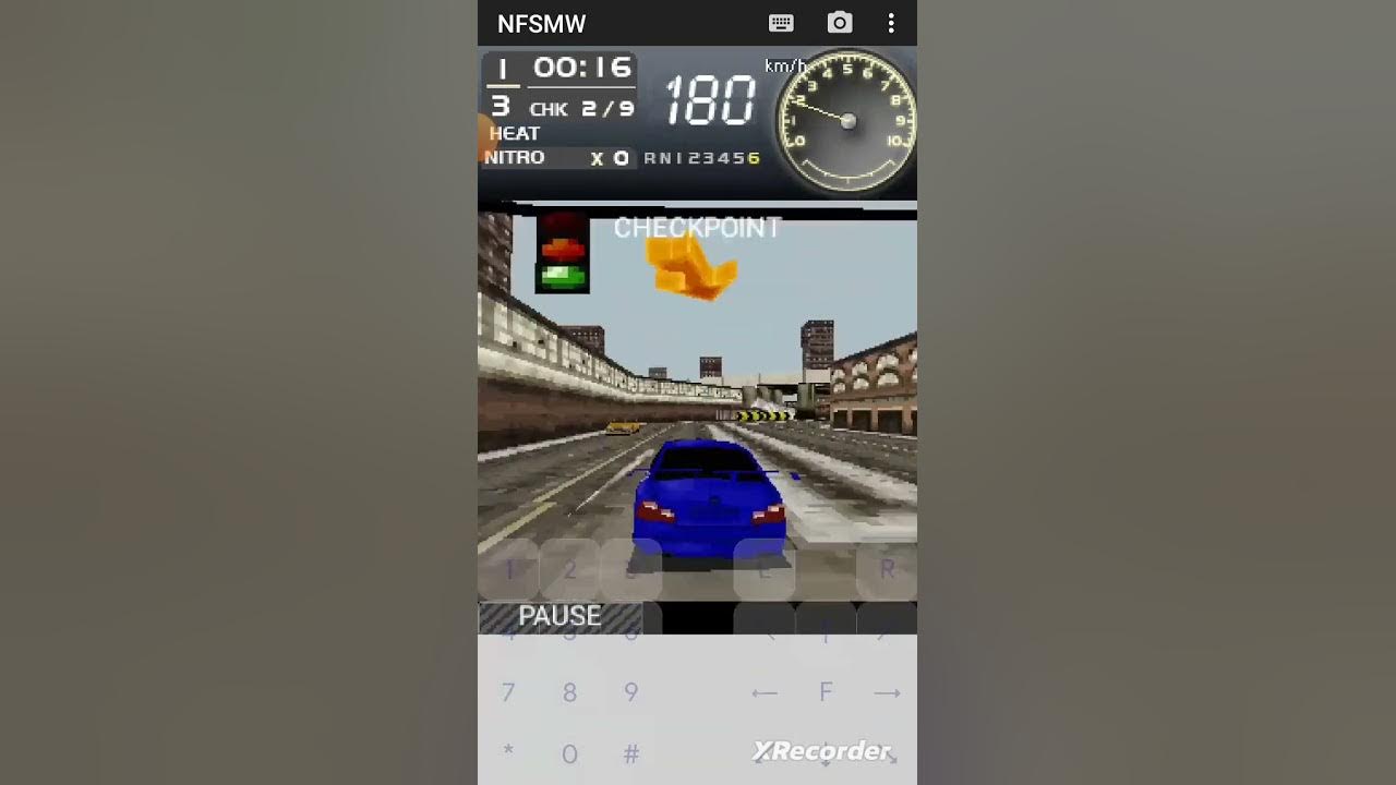 Need For Speed Most Wanted Java: Checkpoint 1 - YouTube