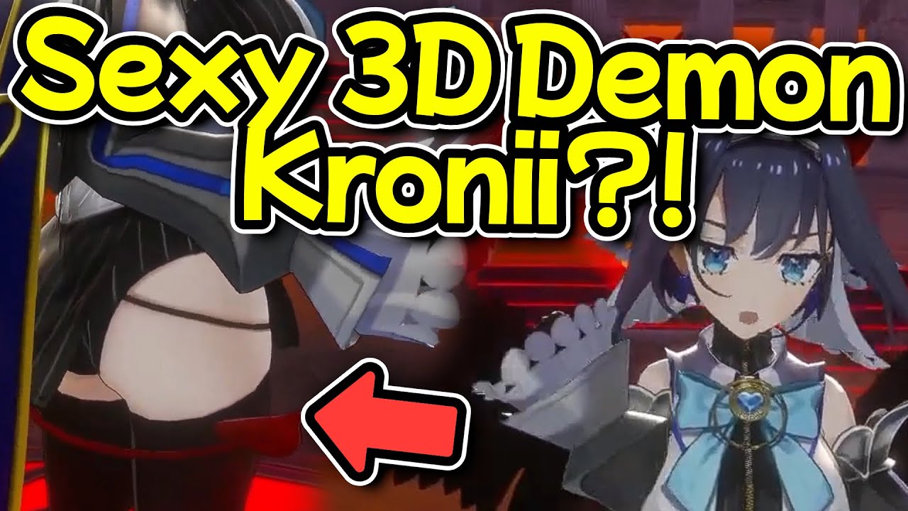 3D Kronii SHOWING Her... AMAZING!! - YouTube