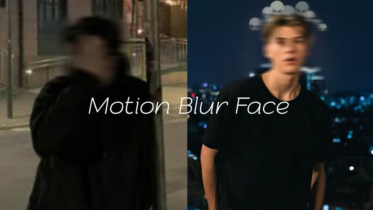 Motion Blur Face | #Picsart | #aesthetic - YouTube