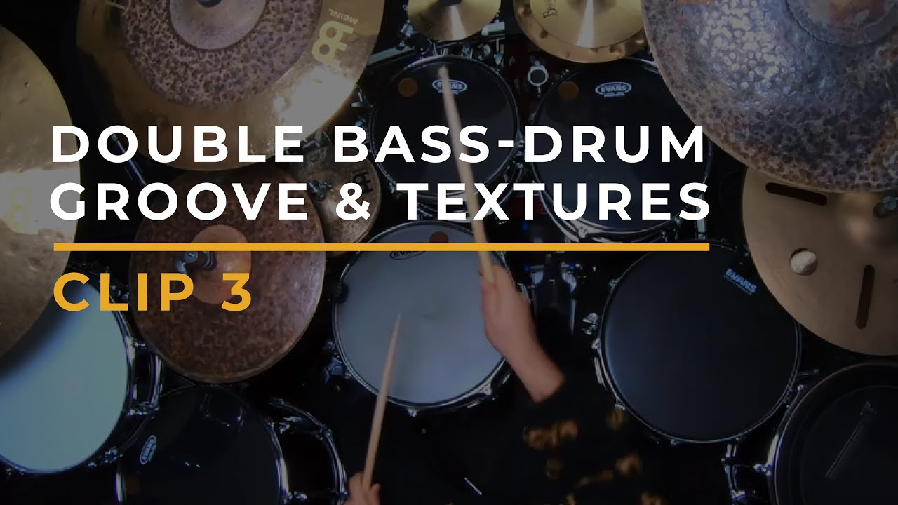 Double Bass-Drum Groove & Textures • #clip 3 - YouTube