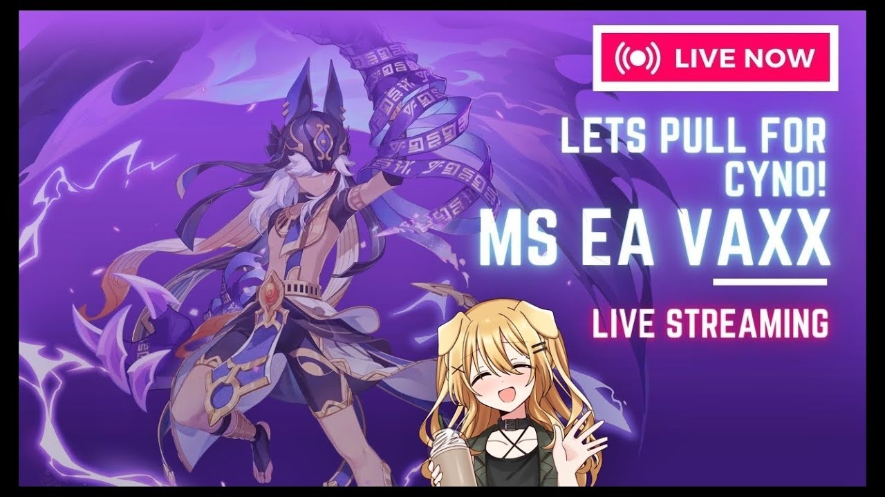 [LIVE] HE'S FINALLY HERE! Blonde Puppy VTuber Pulls for Cyno! + Candace ...