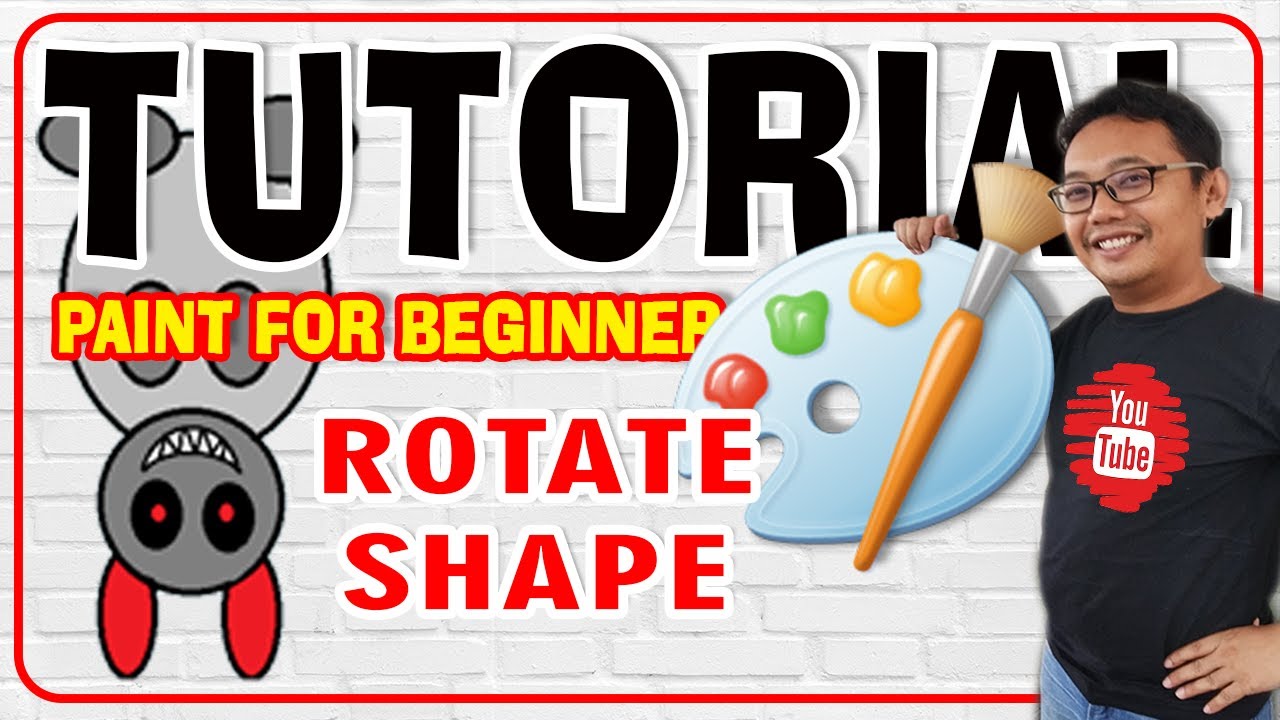 How To Rotate Shape Tutorial Paint YouTube How To Rotate Shape Tutorial Paint YouTube