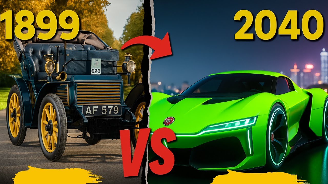 FIAT Evolution 1899 - 2040 From Classic to Driverless Supercar - YouTube