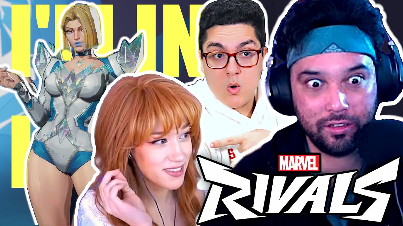 HYPNOTIZED BY HER THIGHS!!! | Marvel Rivals feat QueenTofu & Caboose ...