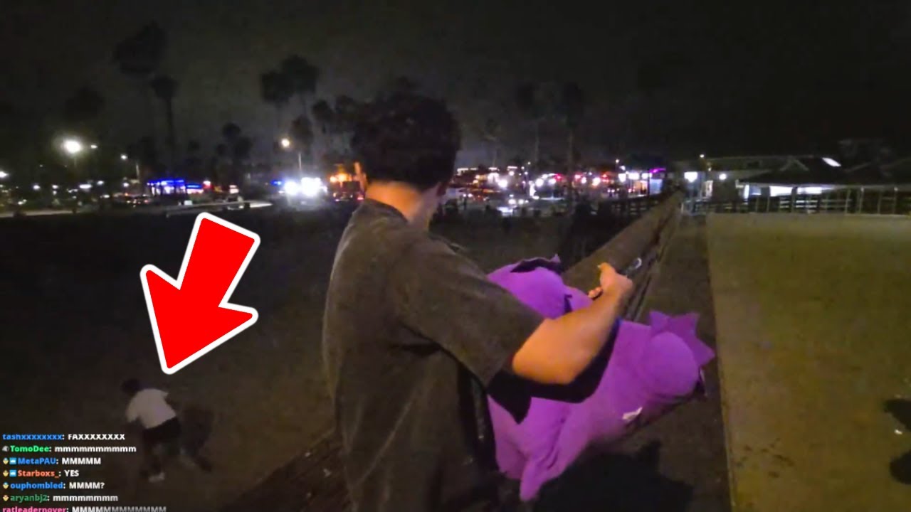 FANS Threw Water Balloons At Jason & Stable Ronaldo.. - YouTube